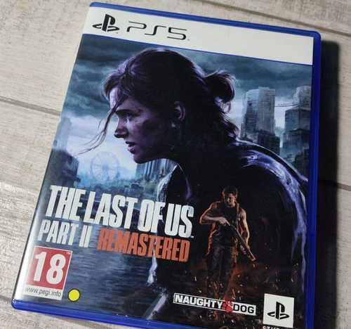 The Last Of Us Part 2 Remastered PS5 диск