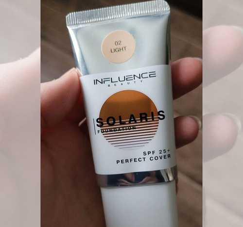 Тональный крем influence solaris 02 spf 25