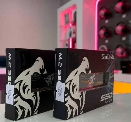 SSD-диск SimDisk M.2 nvme pcie4.0, 1 Тб