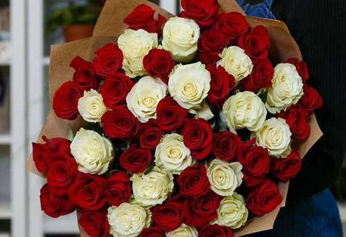 Букет из 31 розы Цветы Красноярск