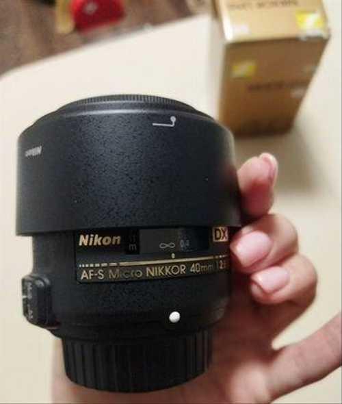 Продам макро объектив Nikon Nikkor Lens AF-S DX