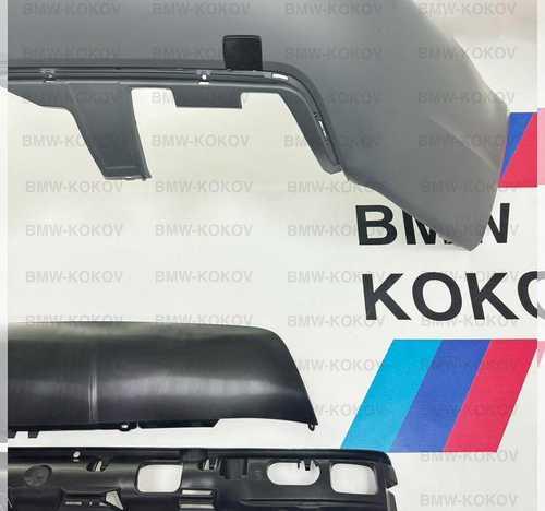 Задний бампер E60 в стиле Мтех Мпакет