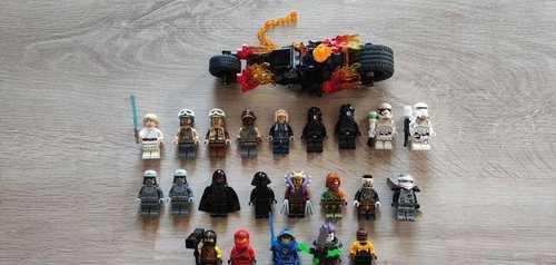 Минифигурки Lego (Star Wars, Marvel, Ninjago)