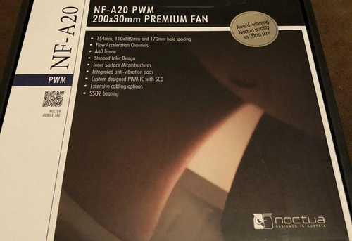 Корпусный вентилятор Noctua NF-A20 PWM