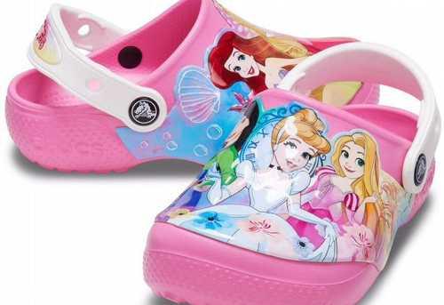 Сабо "Disney Princess" crocs для девочки