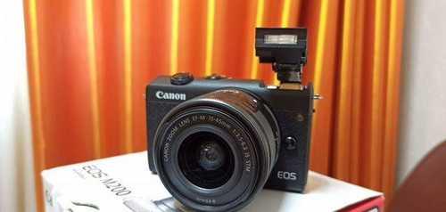 Canon EOS M200 15-45 KIT в идеале + допы