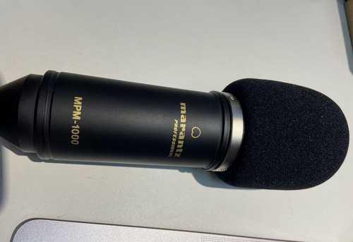 Микрофон marantz mpm -1000