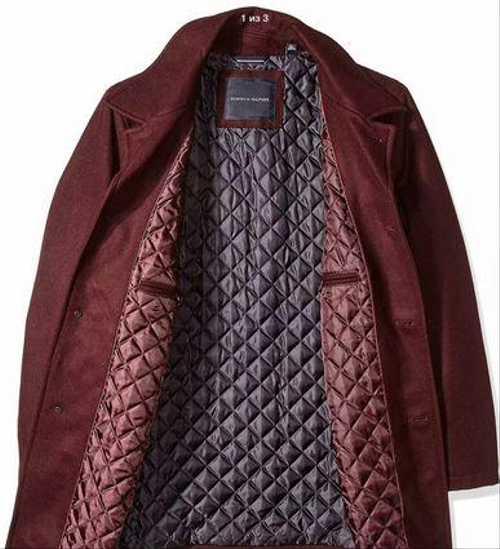 Tommy Hilfiger original шерстяное утеплëнное пальт
