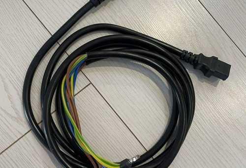 Двойной кабель питания с13, 3х2.5, 1,5 метра