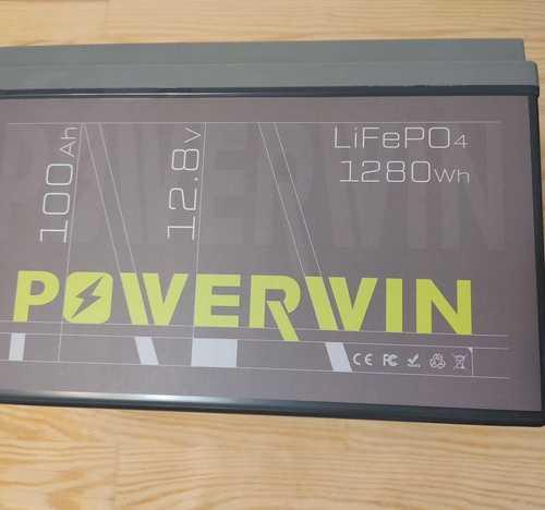 Аккумулятор powerwin BT100 LiFePo4 12v 100ah