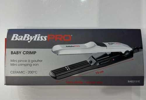 Щипцы гофре babyliss pro