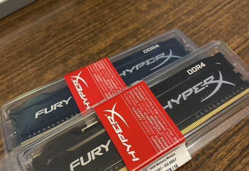 Оперативная память ddr4 haperx fury 2x4gb