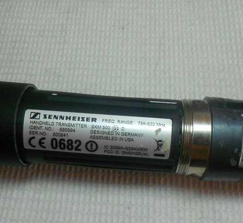 Вокальный радиомикрофон sennheiser