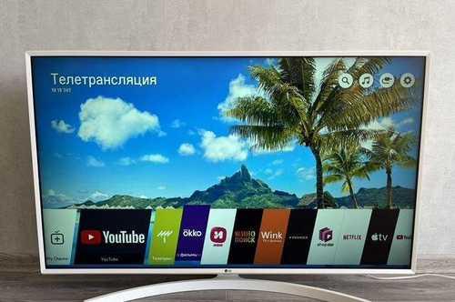 4K Ultra HD Smart TV LG 49uk6390plg, 123 см, Белый