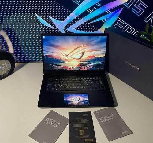 Игровой ультрабук Asus Zenbook gtx1050 4gb/i5