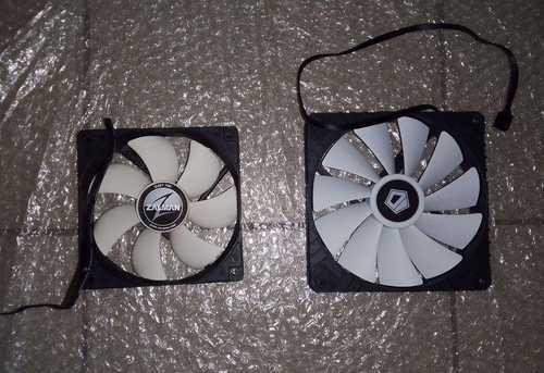 2 вентилятора для пк Zalman и ID-Cooling