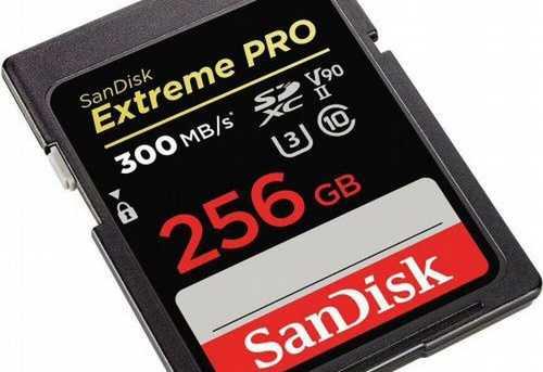 Карта sdxc SanDisk Extreme Pro на 256GB