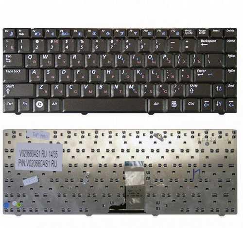 Клавиатура Samsung R517, R518, R519 (короткая)