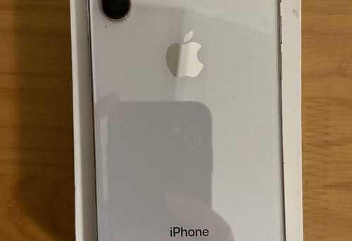 Телефон iPhone X 256гб поврежден экран