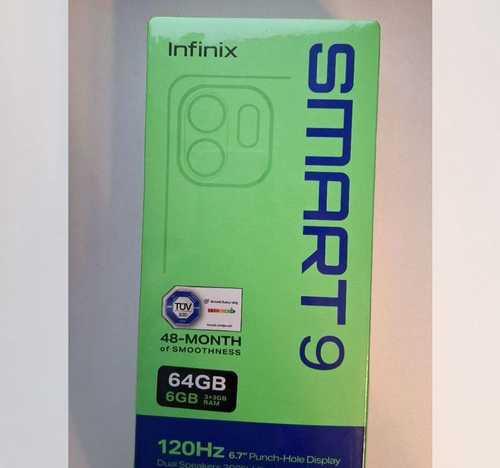 Infinix Smart 9, 3/64 ГБ