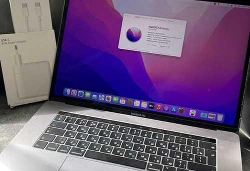 Macbook Pro 15 2017 i7 16gb 512gb
