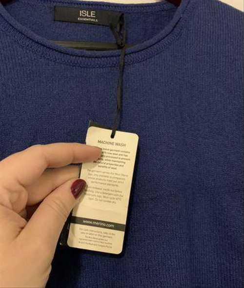 Джемпер Isle Essentials (Германия). Шерсть. Новый