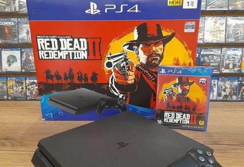 Sony Playstation 4 Slim 1TB + Red Dead Redemption