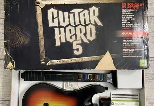 Гитары Guitar hero Xbox360/ PS3 в коробках
