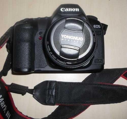 Зеркальный фотоаппарат Canon EOS 5D Mark II   Yong