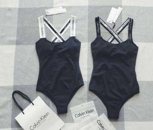 Купальник сплошной Calvin Klein кельвин слитный