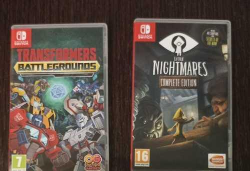 Little nightmares и transformers switch Nintendo