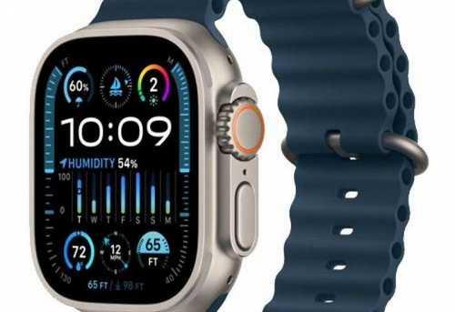 Apple watch ultra 2 titanium blue ocean band