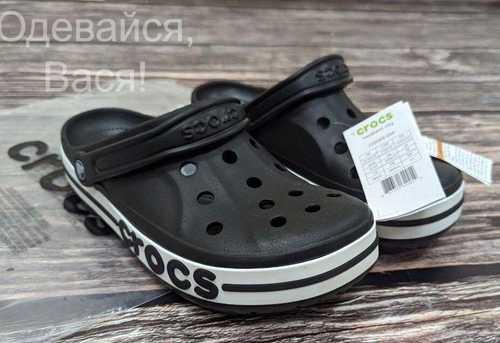 Crocs сабо черные