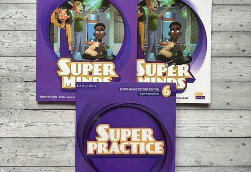 Super minds 6 + super practice 6 second edition