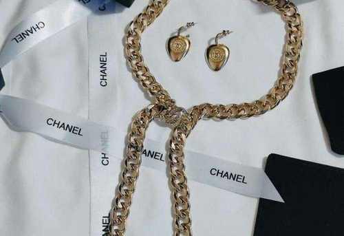 Chanel серьги высокий люкс Франция Шанель