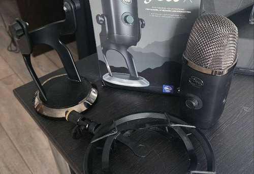 Blue Yeti X + паук