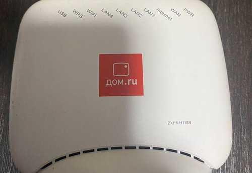 Wifi роутер дом ру