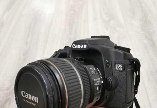 Canon EOS 50D kit 17-85mm USM пробег 14600