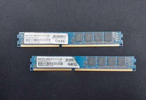 Оперативная память Geil DDR3 4G 1600Mhz