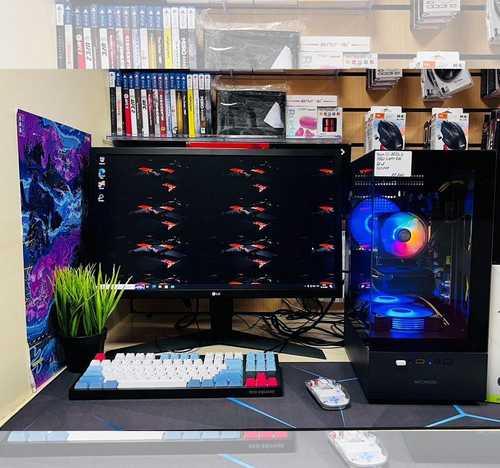 Игровой Комплект Ryzen 5 / 1660 super 6gb   Lg Мон