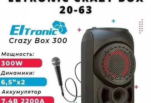 Напольная колонка eltronic crazy BOX 20-63 300 Ват