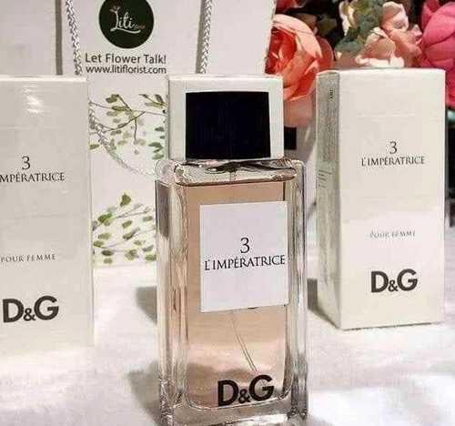 Dolce gabbana 3 l imperatrice 100 мл из ОАЭ