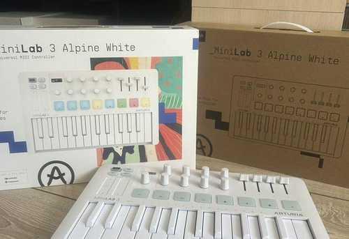 Arturia minilab 3 Alpine White