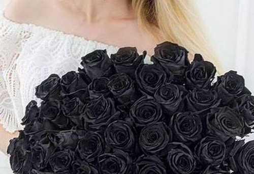 Чёрные розы с доставкой
