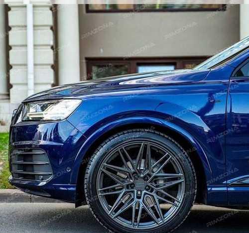 Кованые диски на Audi Q7 R22. Новые диски