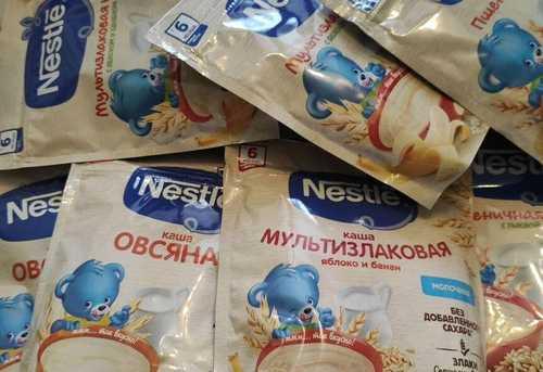 Детские молочные каши Nestle