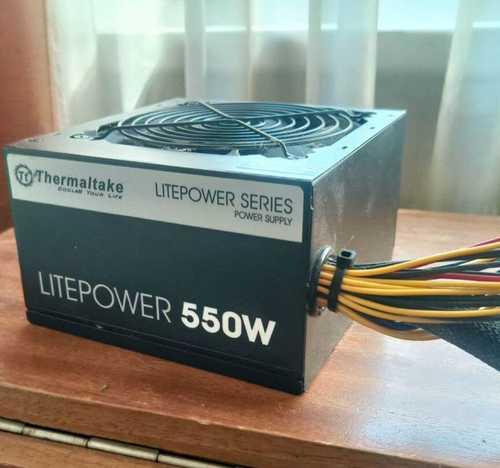 Блок питания thermaltake litepower 550w