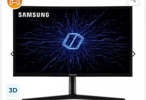 23.5" Монитор Samsung Odyssey CRG5 черный