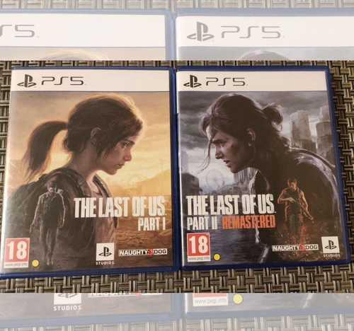 Диски для ps4/ps5 Last of Us, Dying Light 2