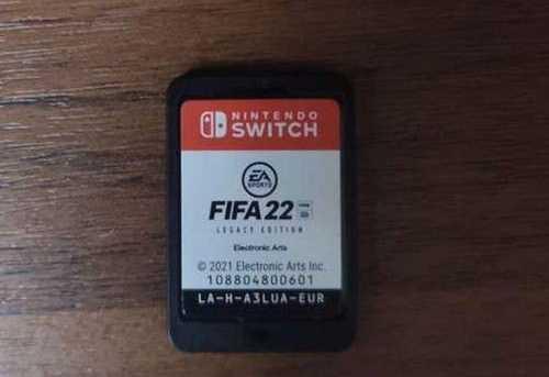 Игра fifa 22 для приставки Nintendo switch